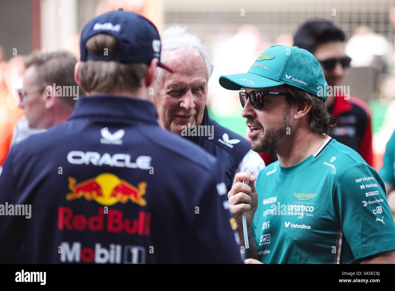 ALONSO Fernando (spa), Aston Martin F1 Team AMR25, portrait, MARKO ...