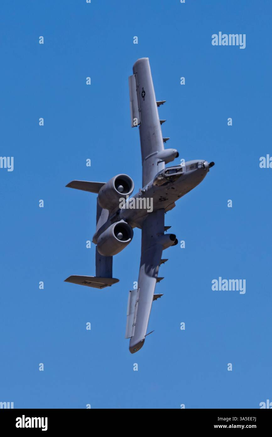 Davis Monthan AFB 3-22-2025 Tucson AZ USA USAF A-10C performing aCombat ...