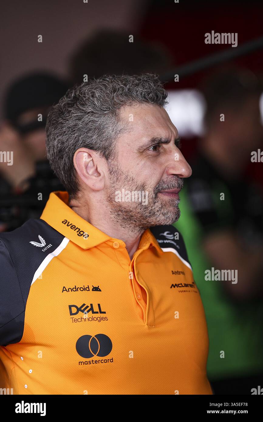 STELLA Andrea (ita), Team Principal of McLaren F1 Team, portrait during ...