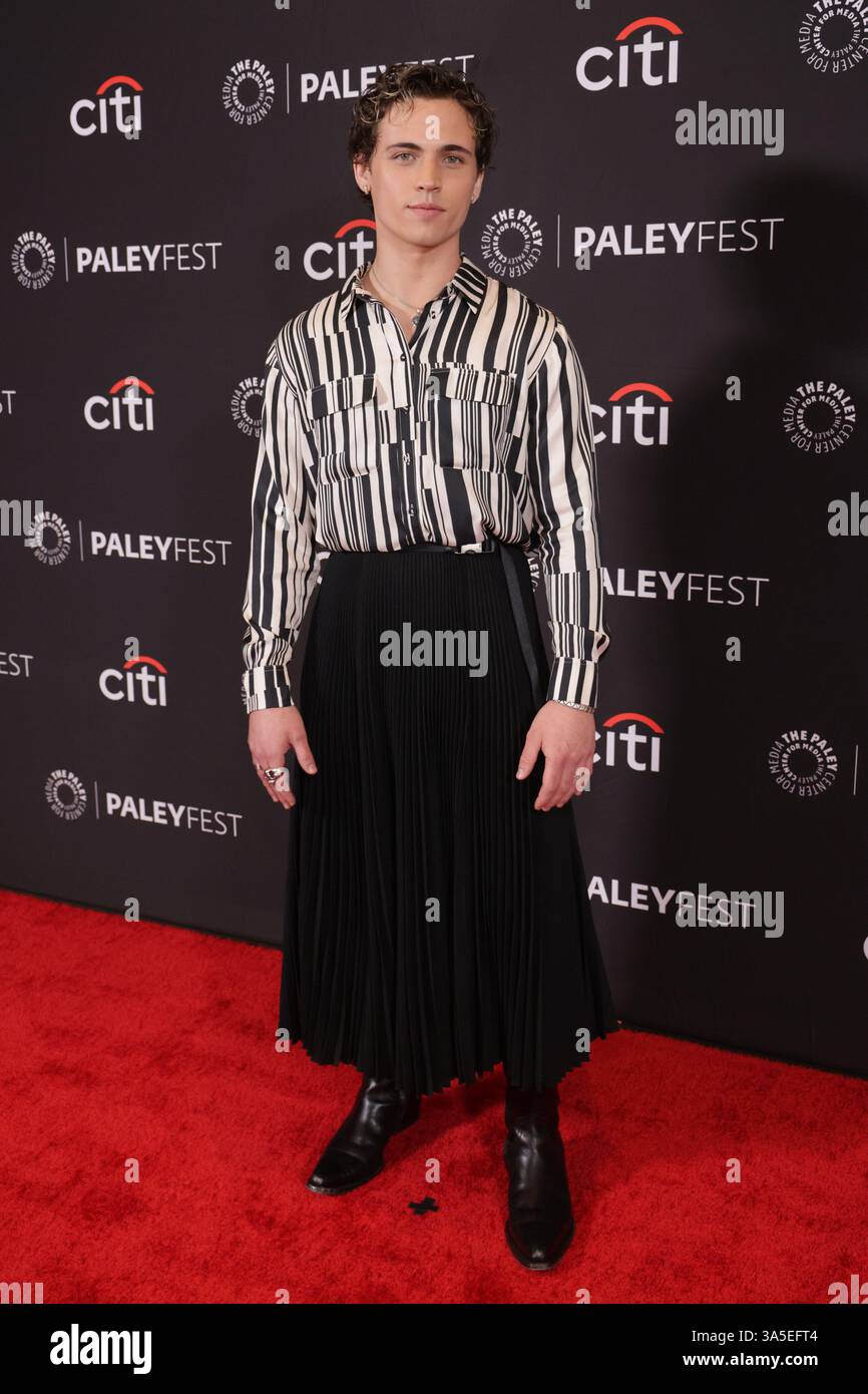Tanner Buchanan attends the screening of "Cobra Kai" during PaleyFest ...