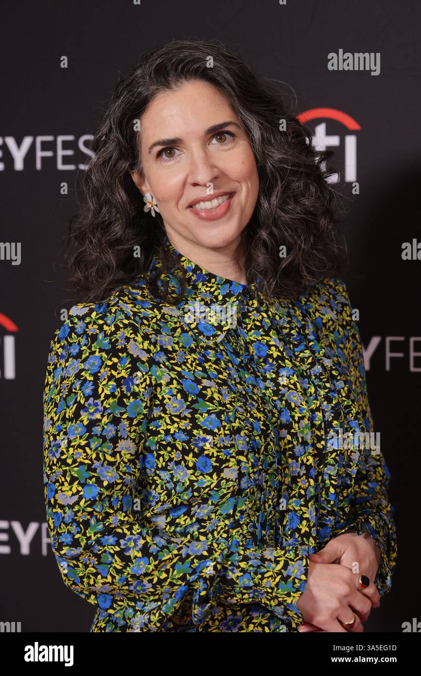 Jac Schaeffer attends the screening of "Agatha All Along" during PaleyFest LA, USA. , . in ...
