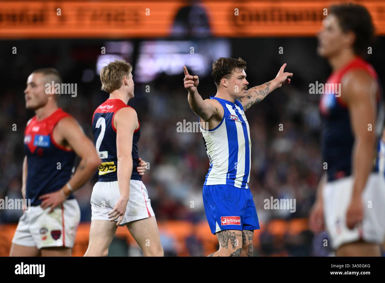 Melbourne, Australia. 23rd Mar, 2025. Cameron Zurhaar of North ...