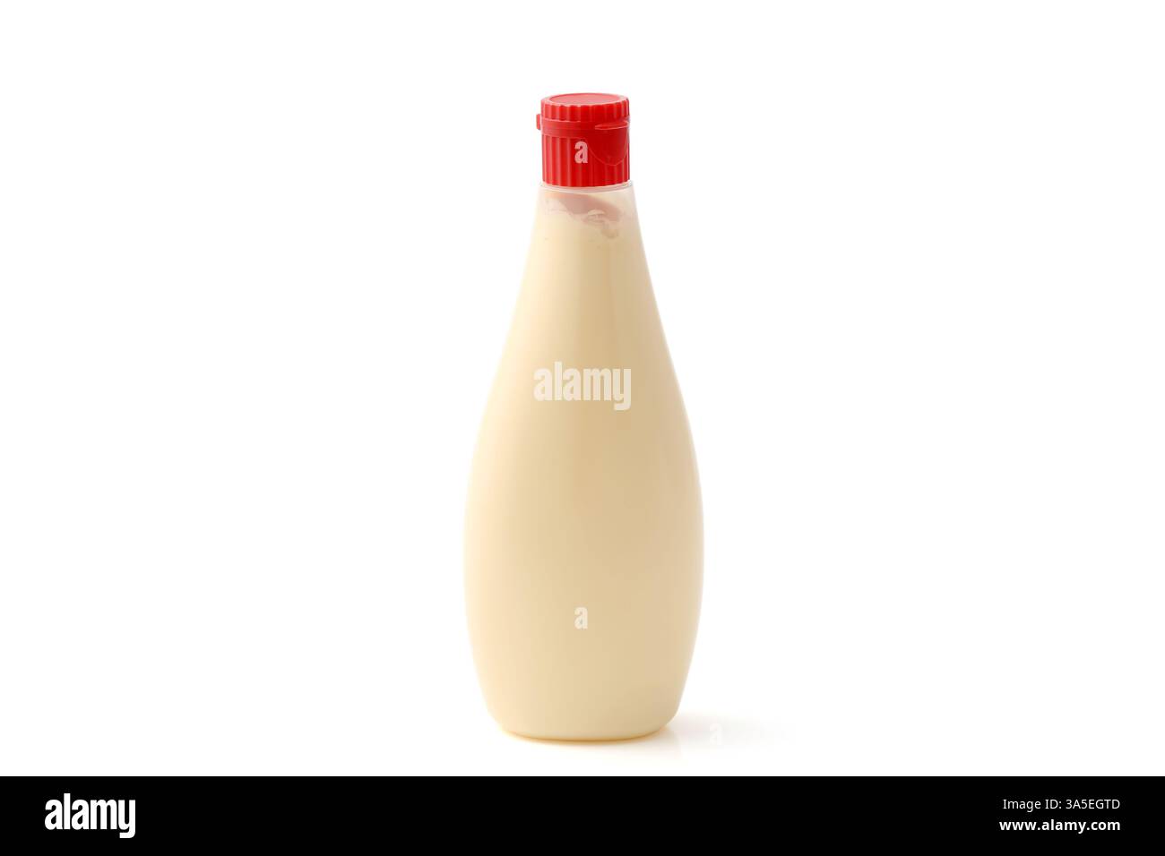 plastic tube bottle of mayonnaise isolated on white background Stock ...