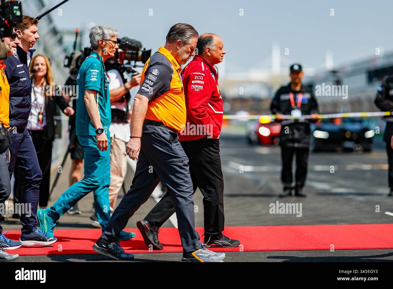 Shanghai, Chine. 23rd Mar, 2025. BROWN Zak (usa), CEO of of McLaren ...