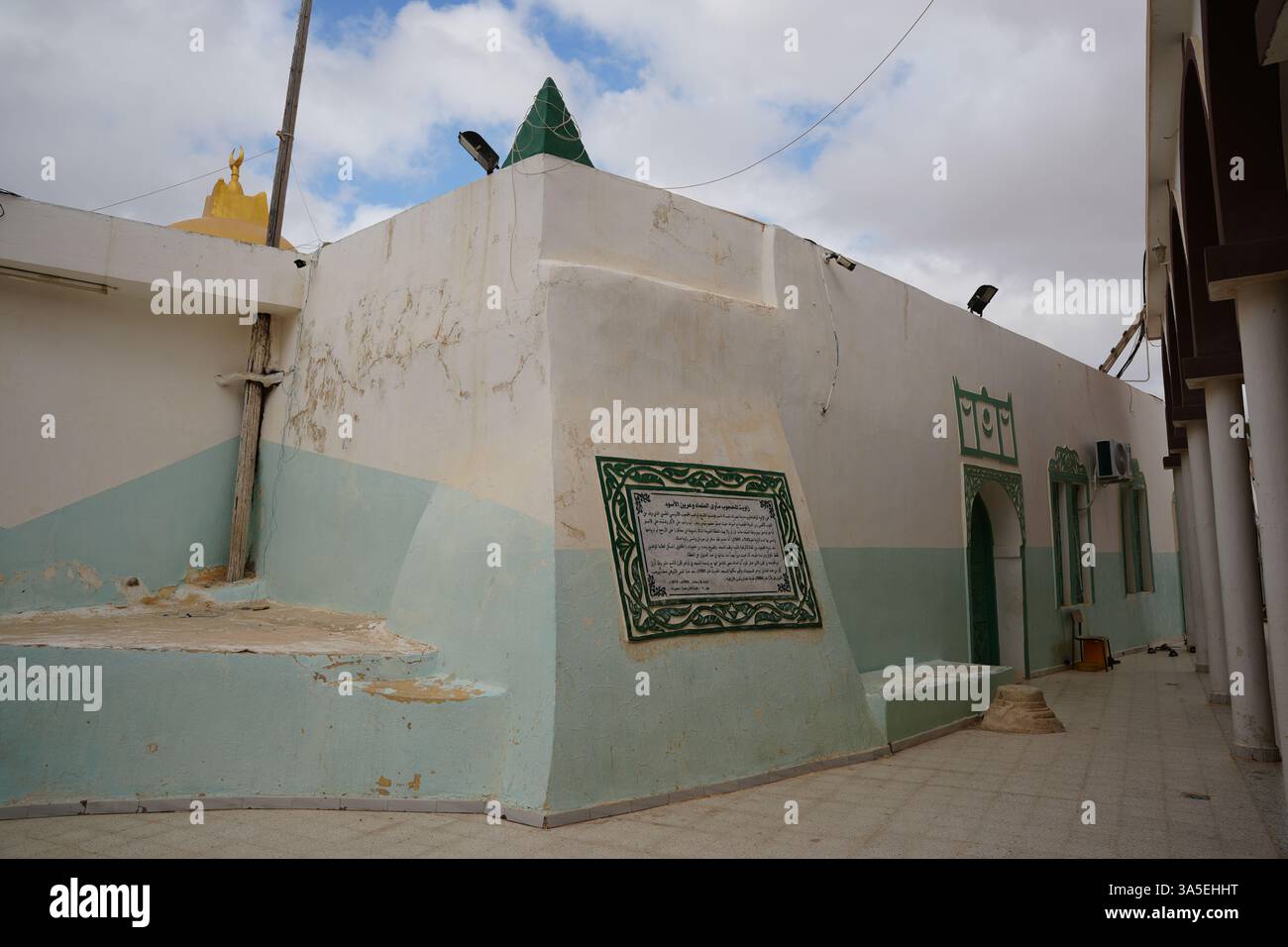 Misrata, Libya. 23rd Mar, 2025. The historic Al-Ateeq mosque stands ...