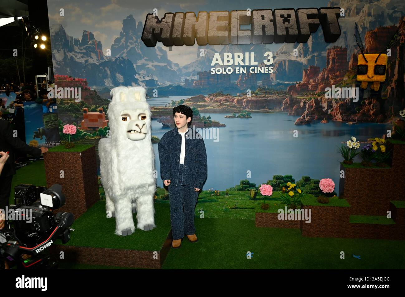 Mexico City, Mexico. 22nd Mar, 2025. Actor Sebastian Eugene Hansen ...