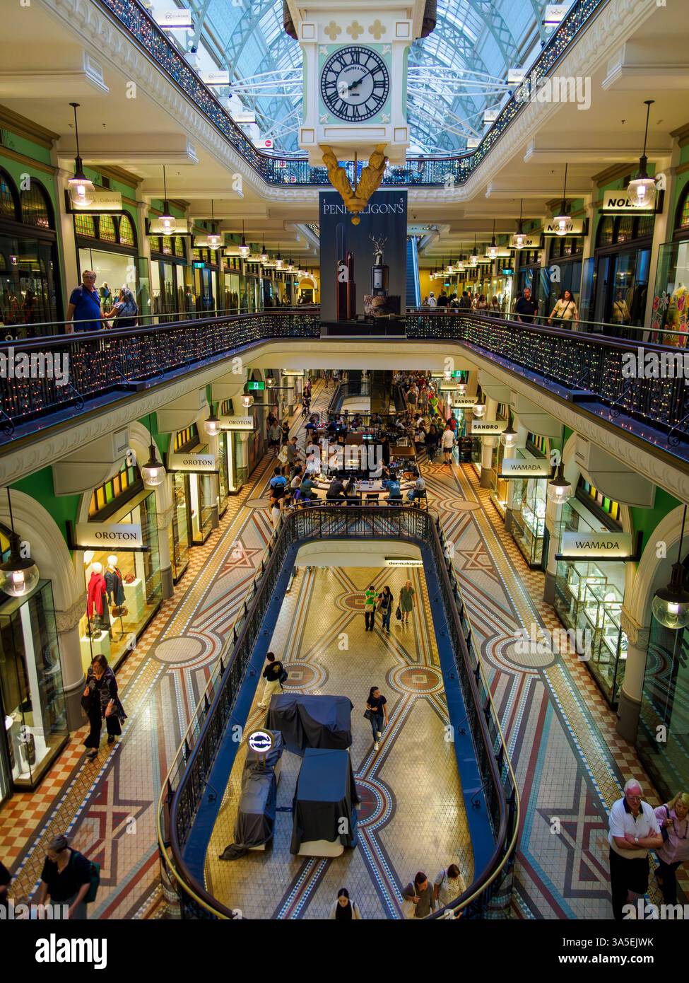 Interior view - Victoria Building, Sydney, Australia Stock Photo - Alamy