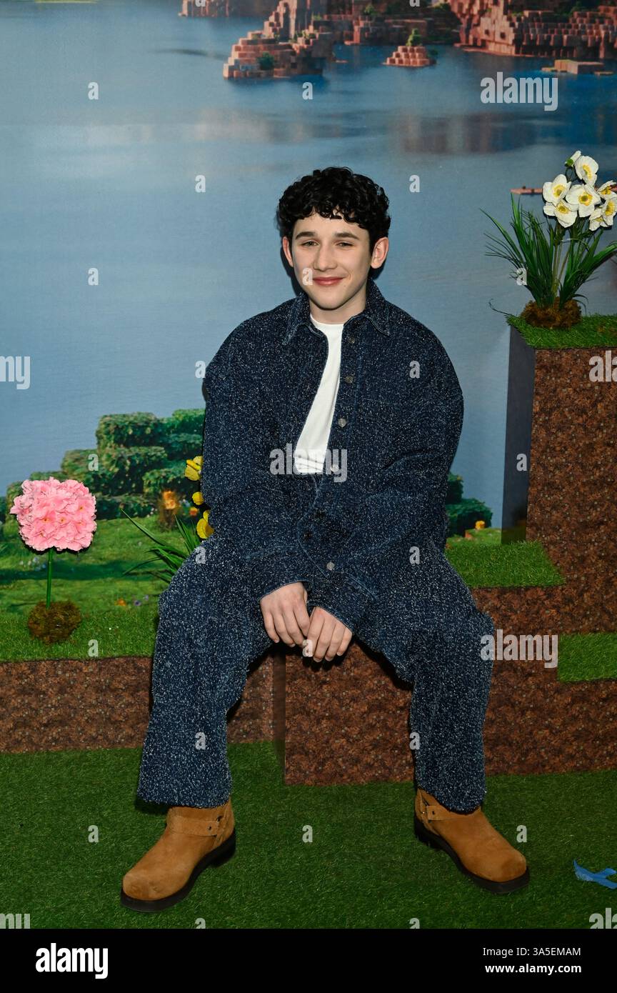 Mexico City, Mexico. 22nd Mar, 2025. Actor Sebastian Eugene Hansen ...