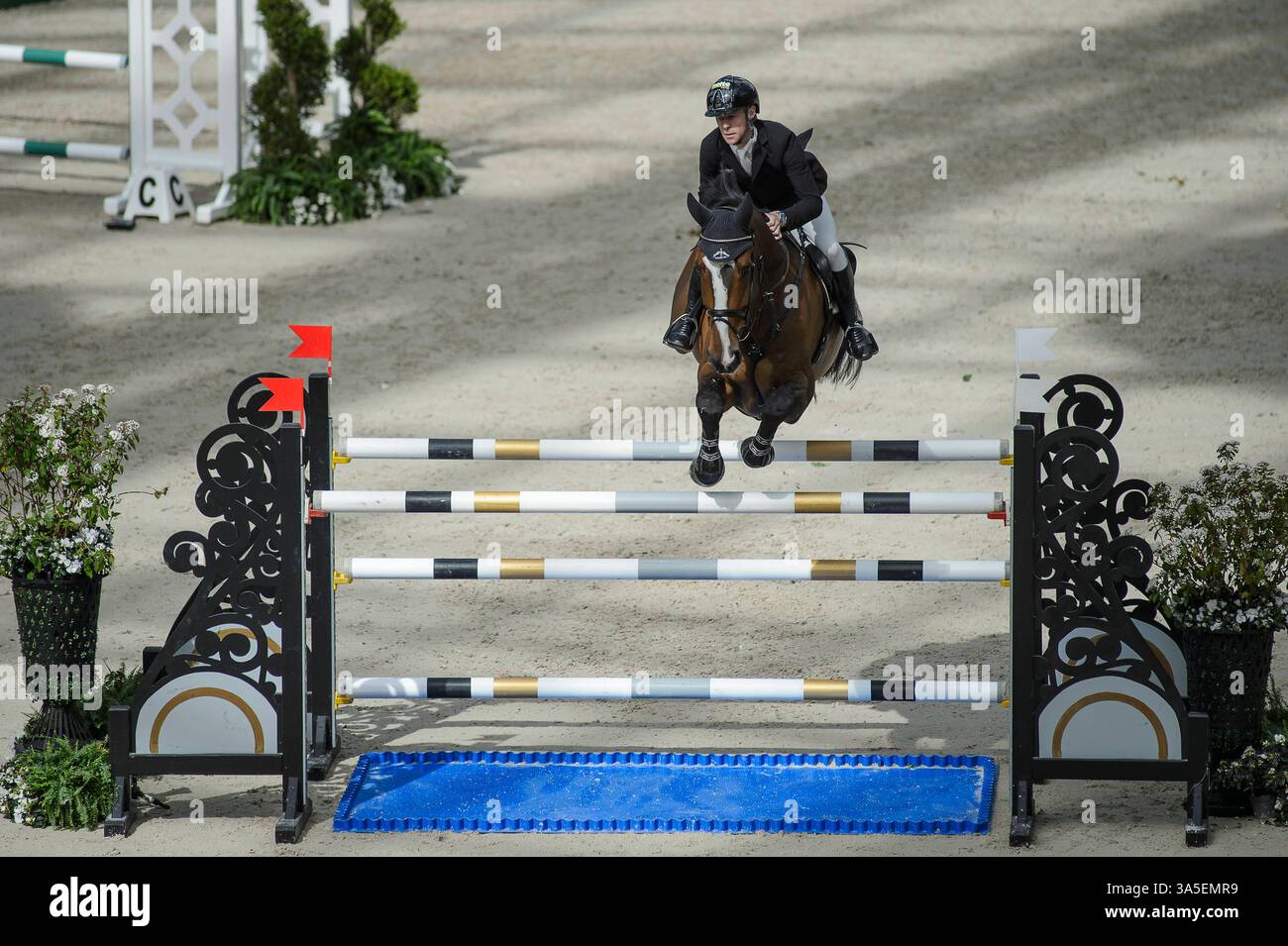 Paris, France. 22nd Mar, 2025. Marcus EHNING (GER) riding PRIAM DU ...