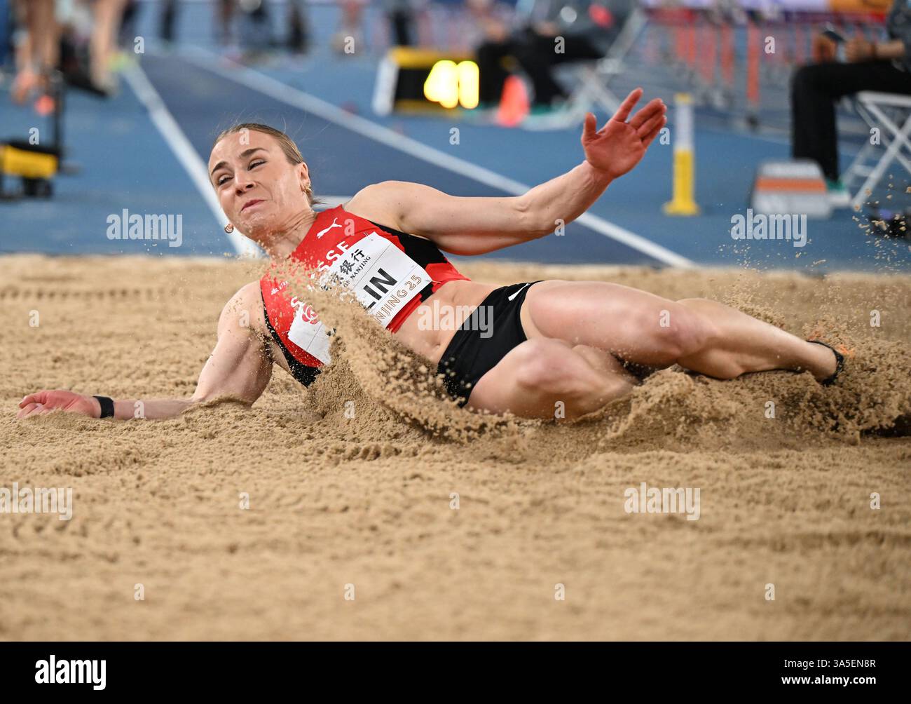 Nanjing, China's Jiangsu Province. 23rd Mar, 2025. Annik Kalin of ...