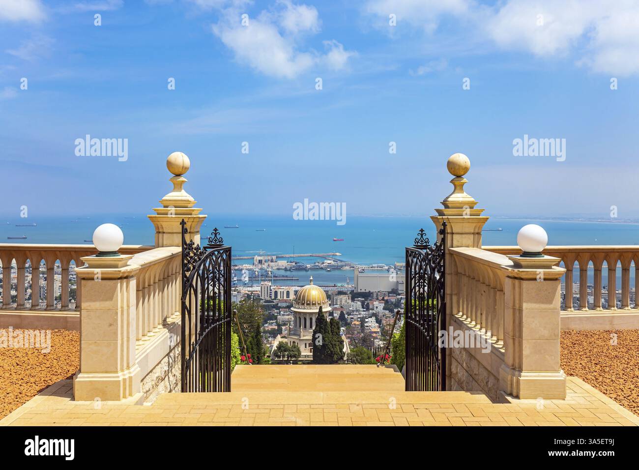 Bahai World Center. Pilgrimage center and popular tourist destination ...