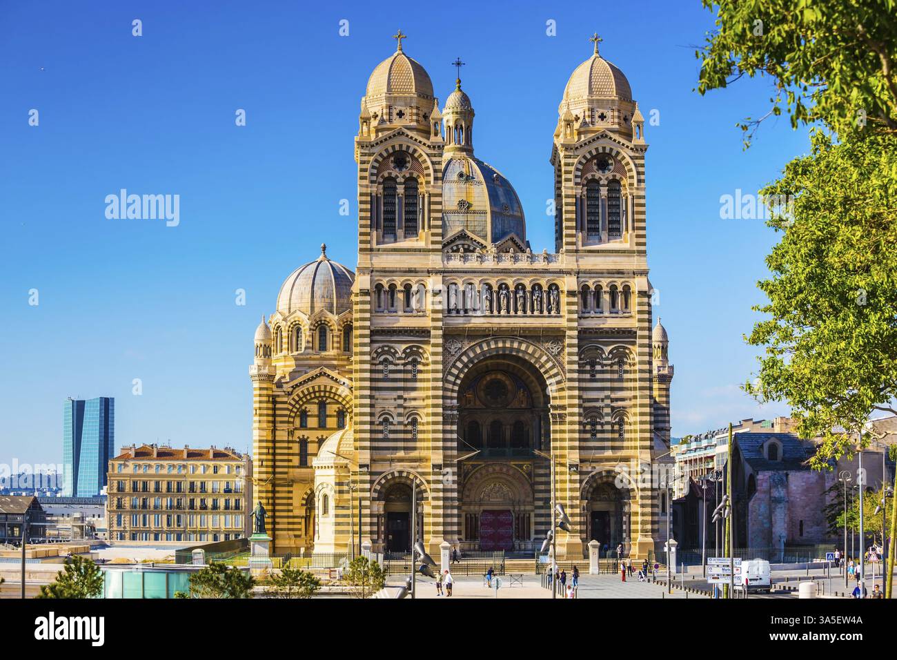 MARSEILLE, FRANCE - MAY 22, 2015: Beautiful spring day. The magnificent ...