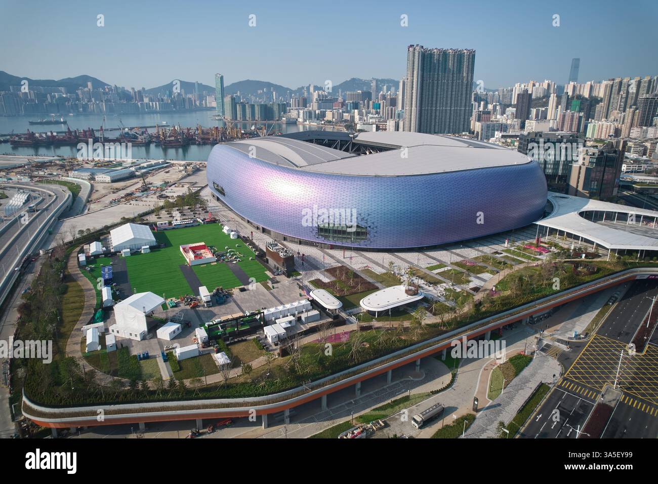 Kai Tak Stadium, Kai Tak, Hong Kong. 23 March 2025 Stock Photo - Alamy