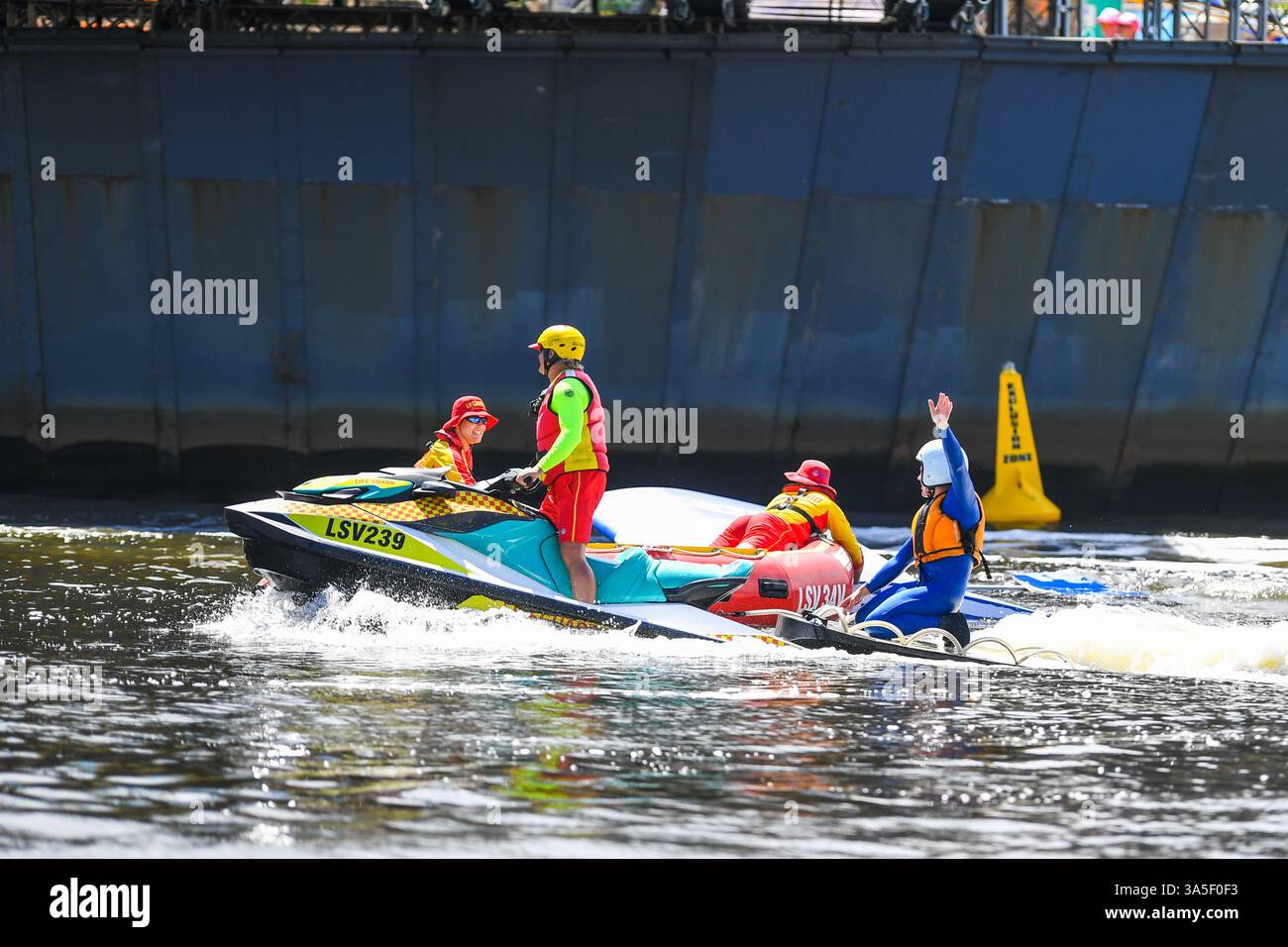 Melbourne, Victoria, Australia. 9th Mar, 2025. Lifeguard and Birdman ...