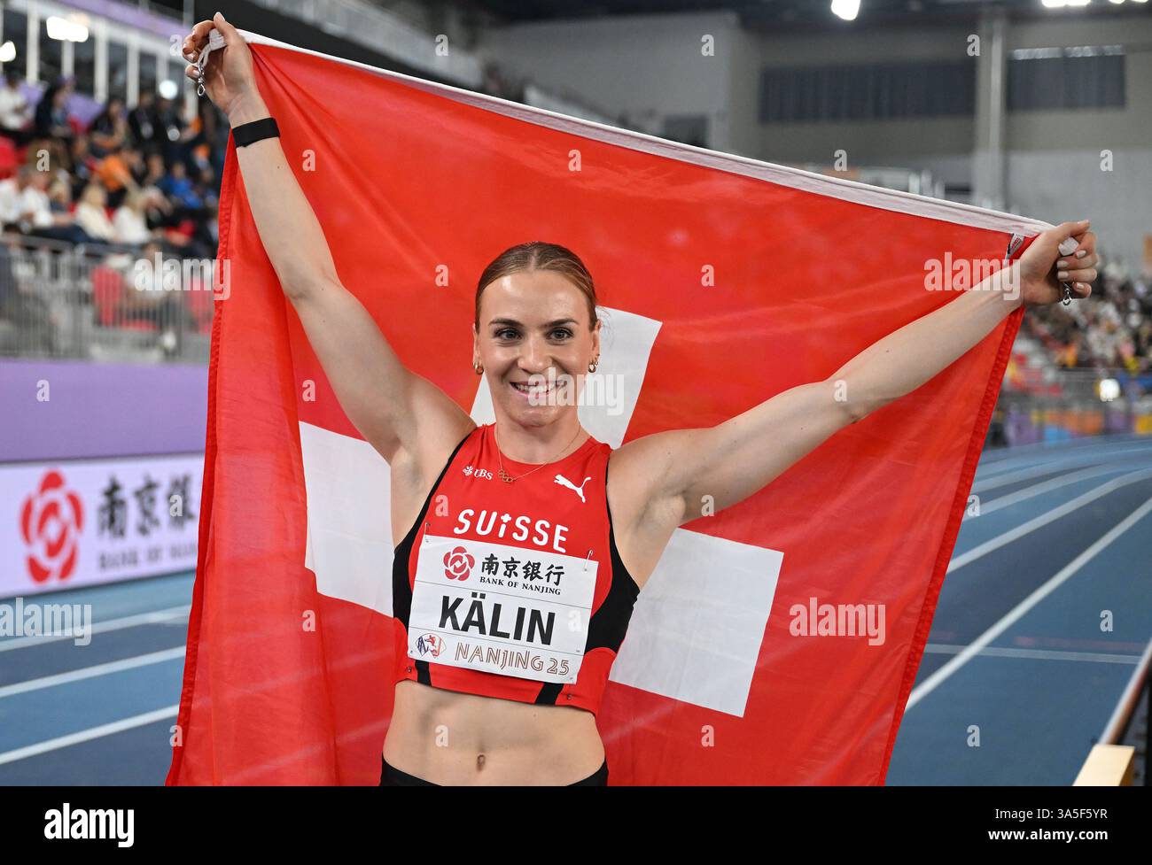 Nanjing, China's Jiangsu Province. 23rd Mar, 2025. Annik Kalin of ...