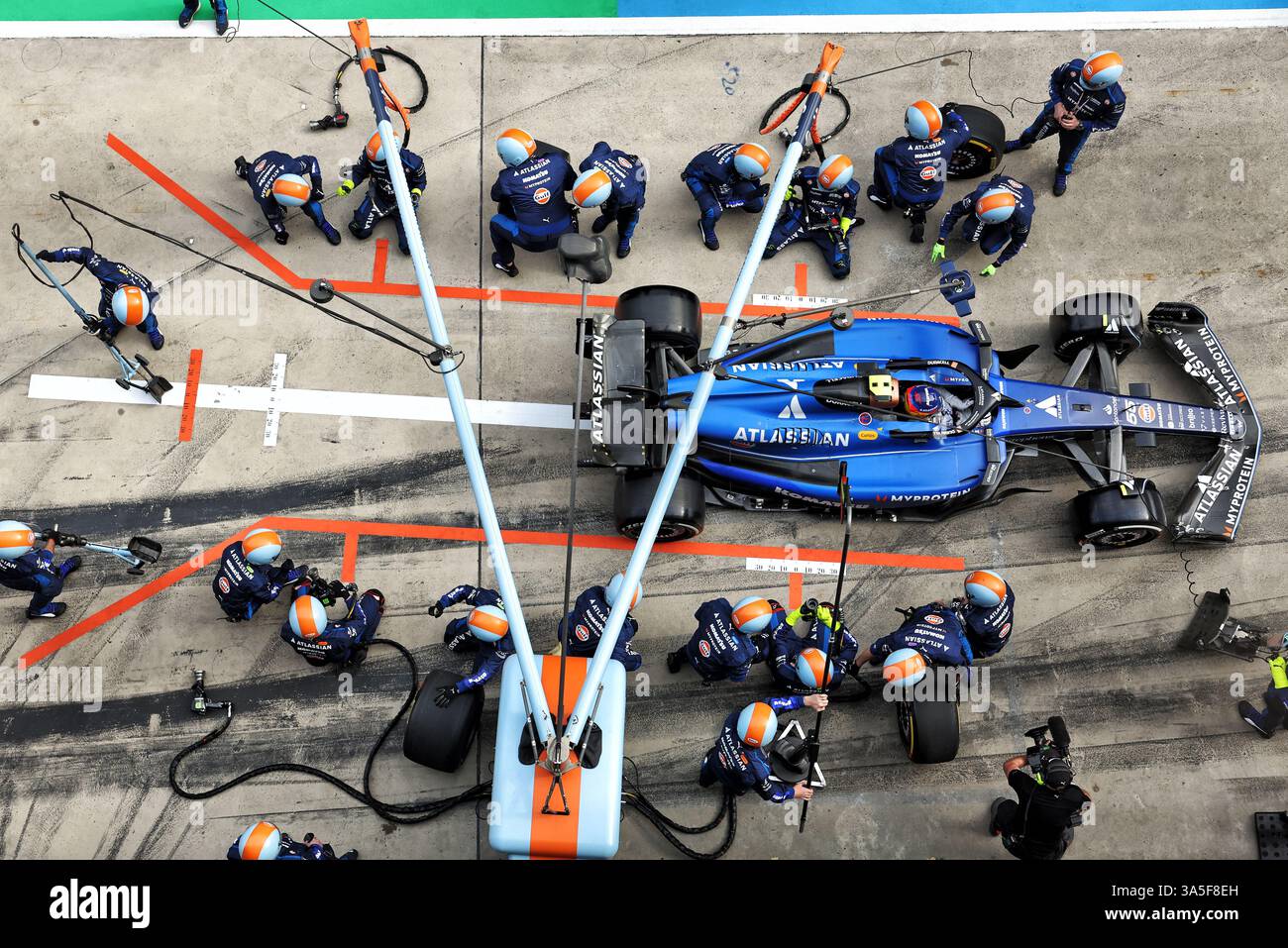 Shanghai, China. 23rd Mar, 2025. Carlos Sainz (ESP) Atlassian Williams ...