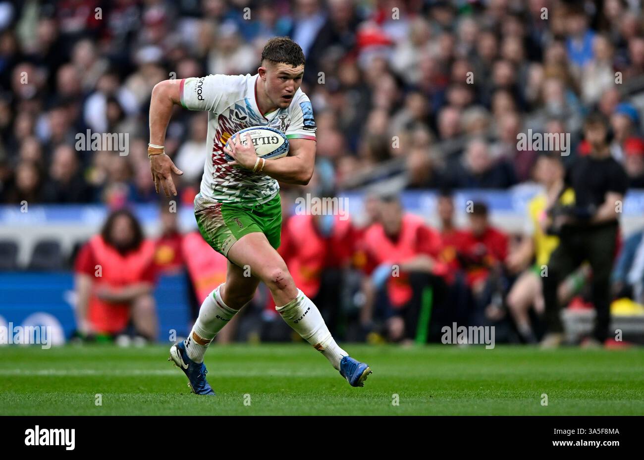 Tottenham, United Kingdom. 22nd Mar, 2025. Premiership Rugby. Saracens ...