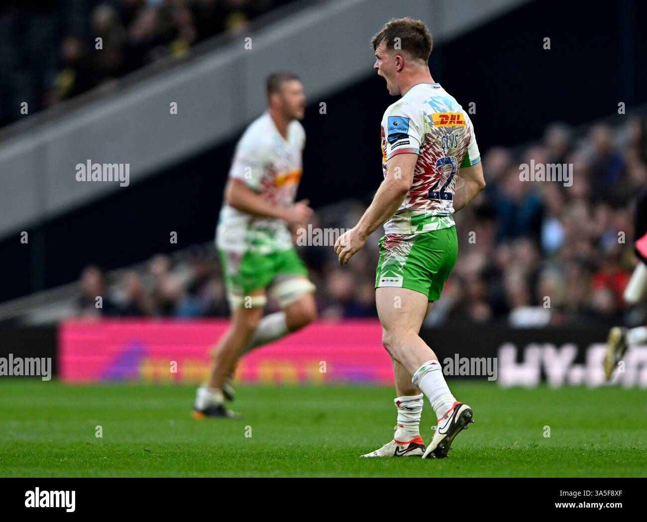 Tottenham, United Kingdom. 22nd Mar, 2025. Premiership Rugby. Saracens ...