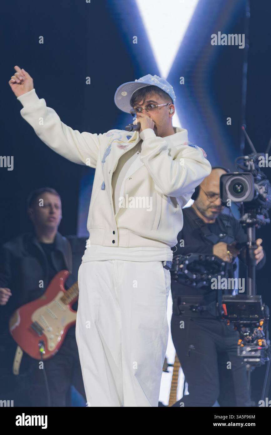 Unipol Forum Assago, Milano, Italy, March 22, 2025, Emanuele Palumbo ...