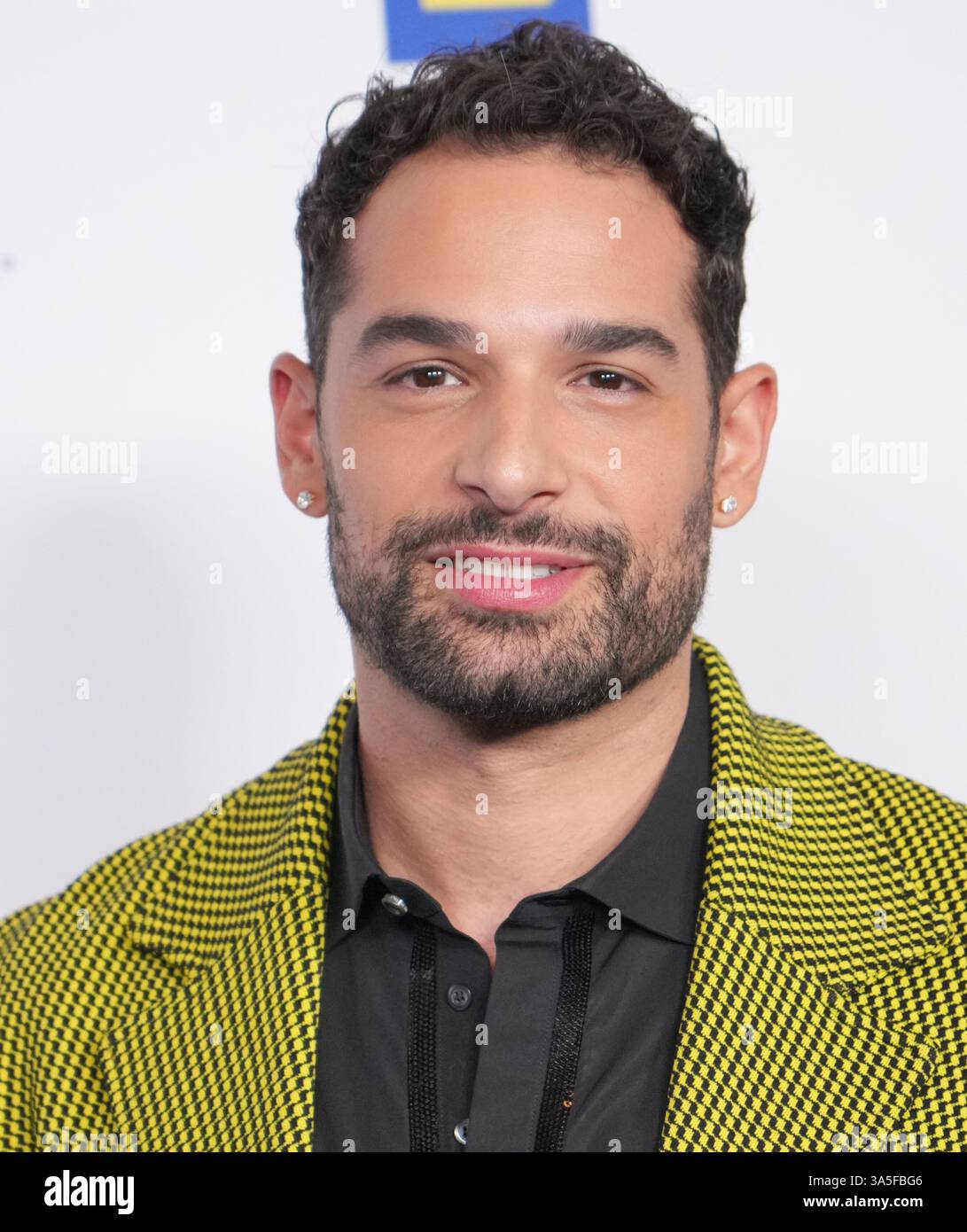 Los Angeles, USA. 22nd Mar, 2025. Johnny Sibilly arrives at the Human ...