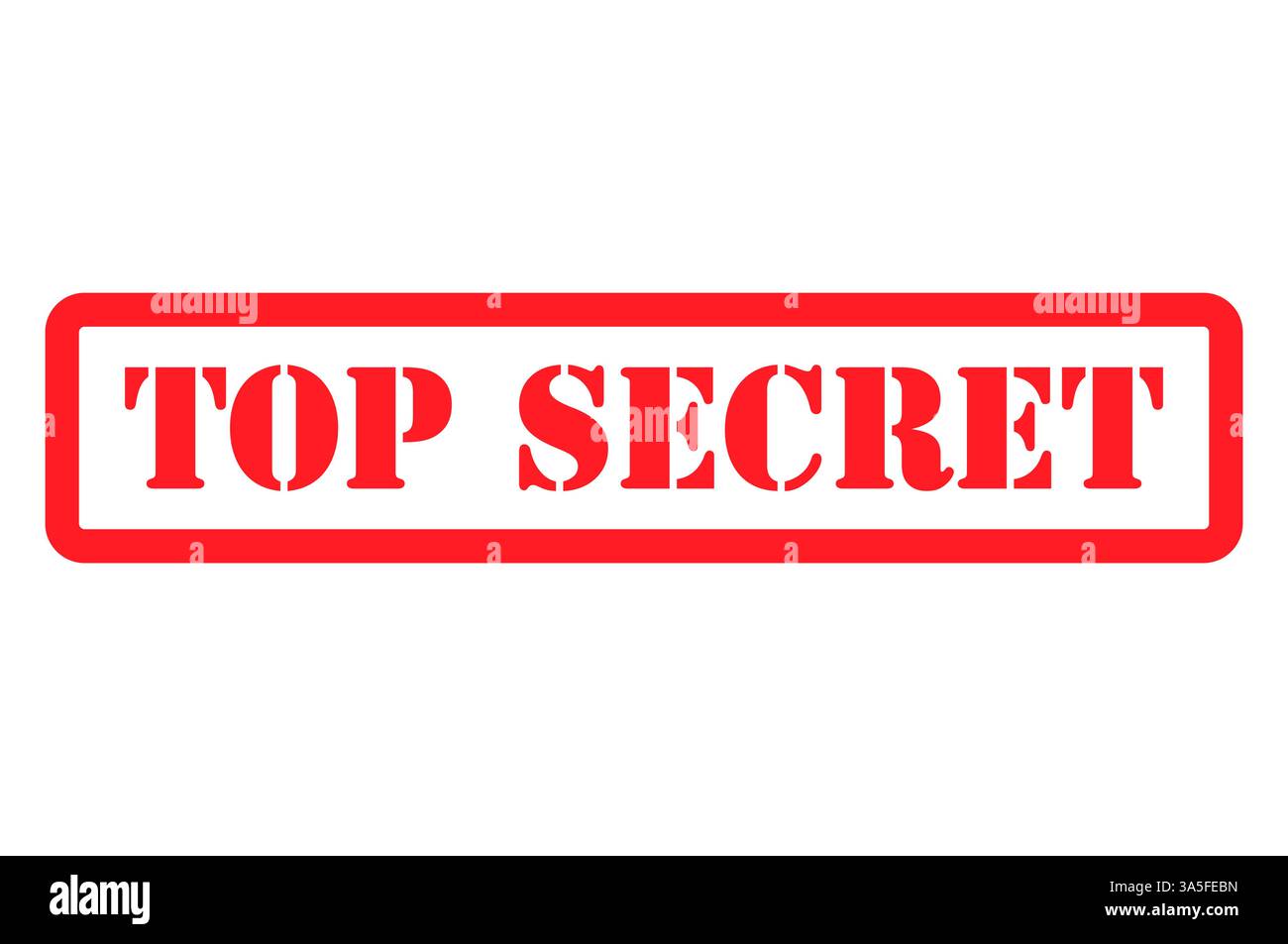 Top secret stamp symbol, label sticker sign button, text banner vector ...