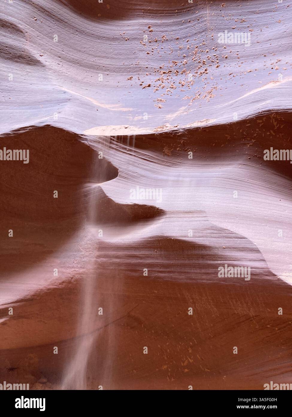 Surreal shapes in antelope canyon Stock Photo - Alamy