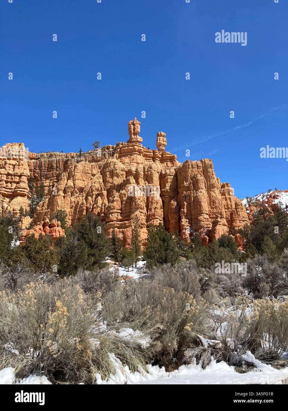 Surreal landscape in Bryce Canyon Stock Photo - Alamy