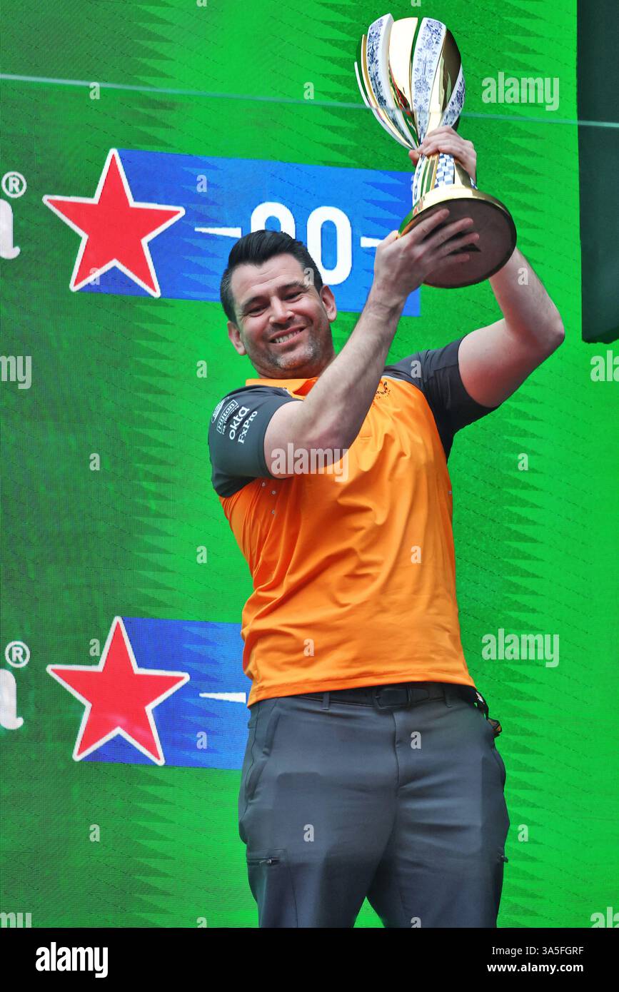Shanghai, China. 23rd Mar, 2025. Charlie Hooper (GBR) McLaren Director ...