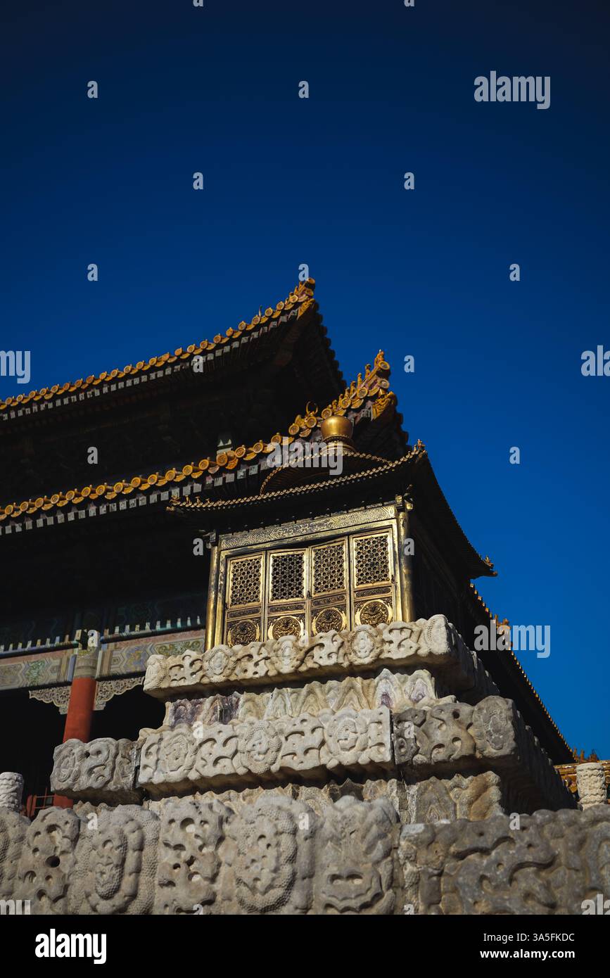 Imperial grandeur meets timeless elegance: Vermilion walls, gilded ...