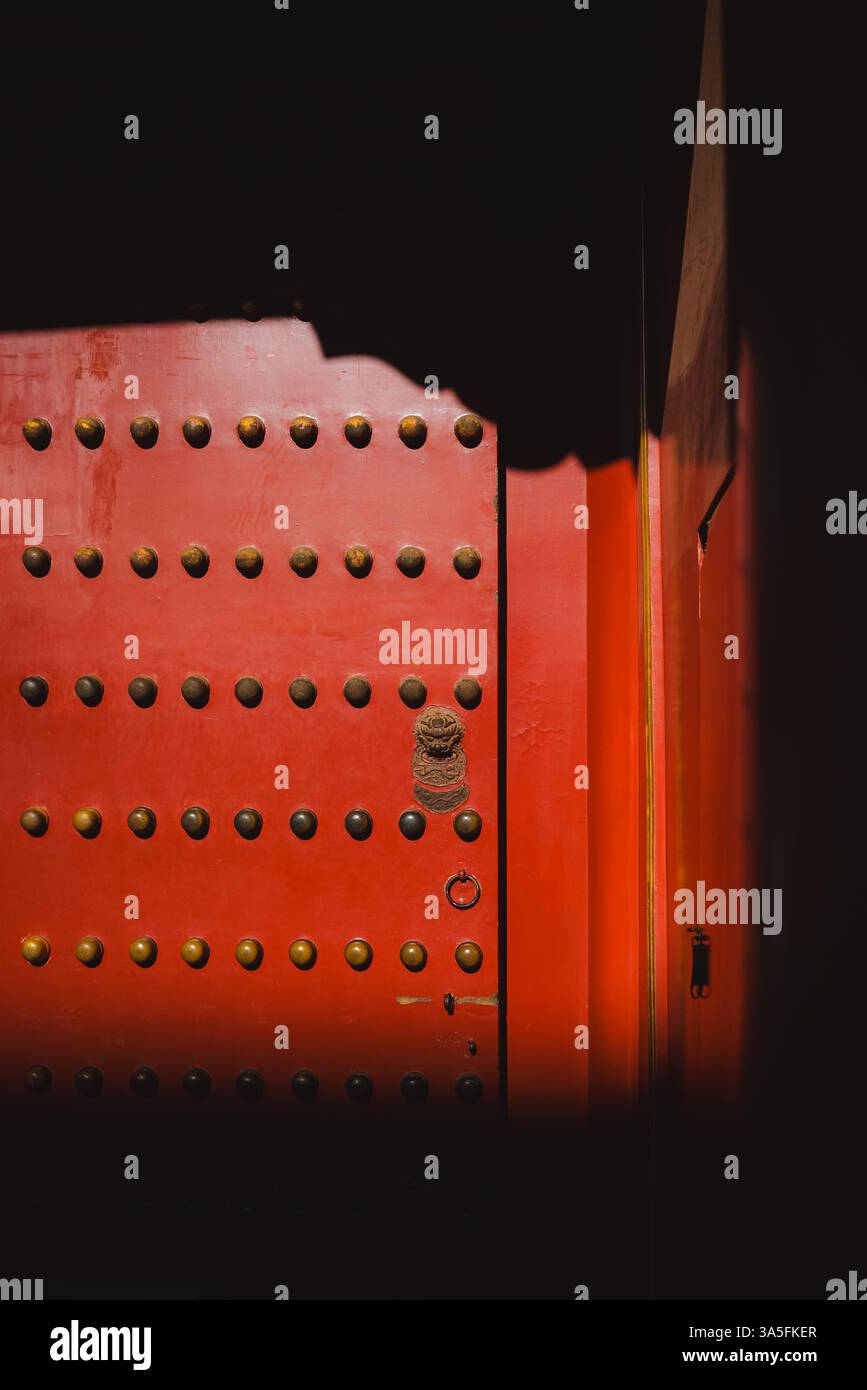 Imperial grandeur meets timeless elegance: Vermilion walls, gilded ...