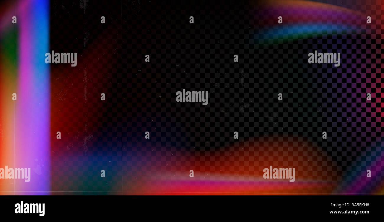 Film light leaks texture. Distressed retro photo burn effect. Movie ...