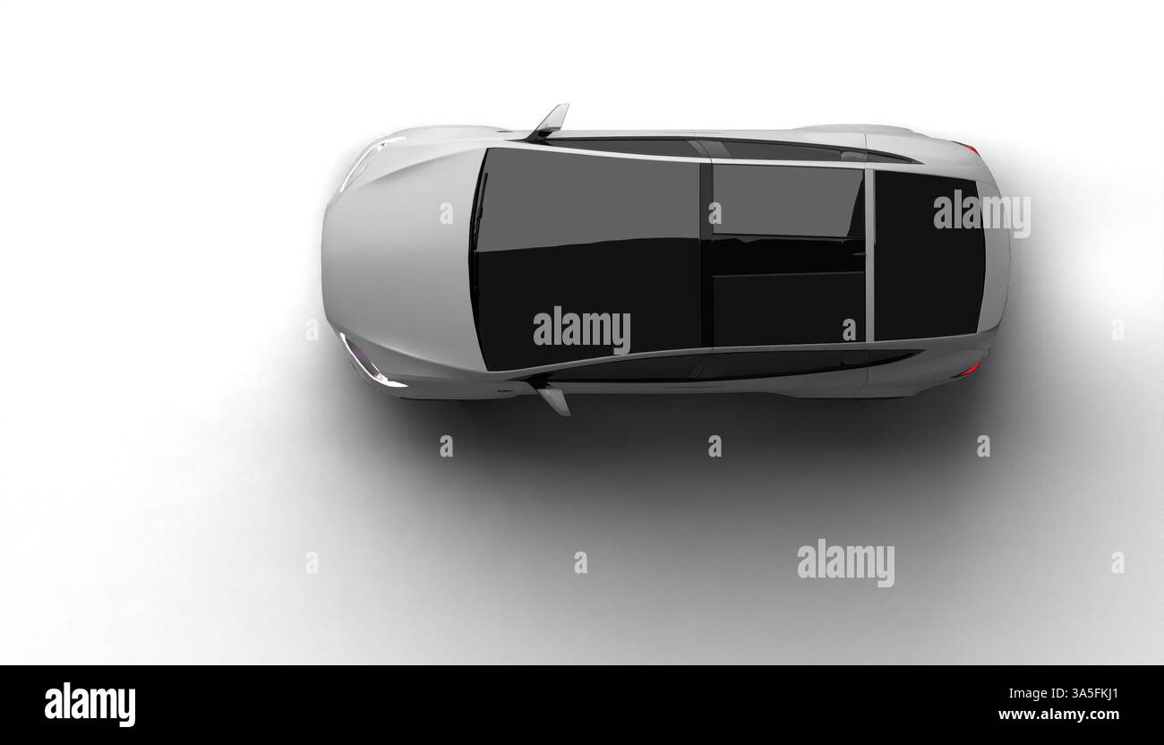 Izmir, Turkey - Mar 19 2025: White background, full top-down bird's-eye ...