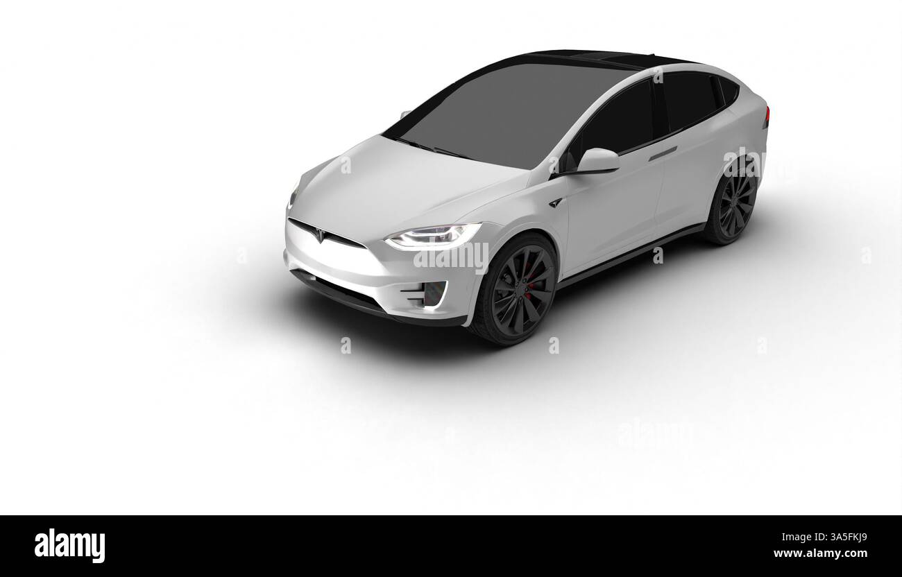 Izmir, Turkey - Mar 19 2025: White background, full top-down bird's-eye ...