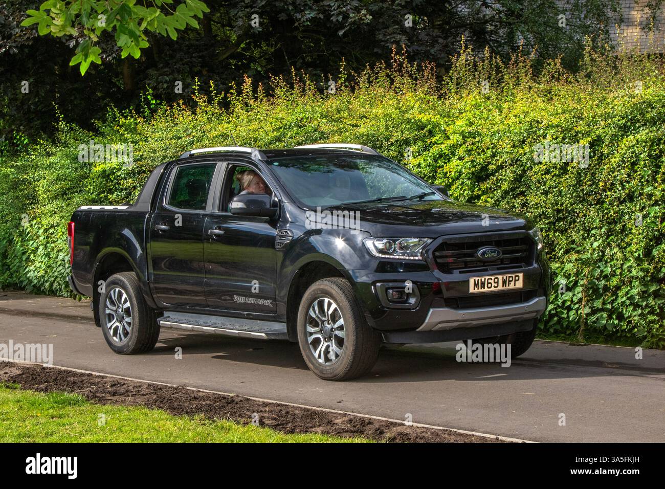 2020 Black Ford Ranger Wildtrak Ecoblue 4 at Worden Park Leyland, UK ...