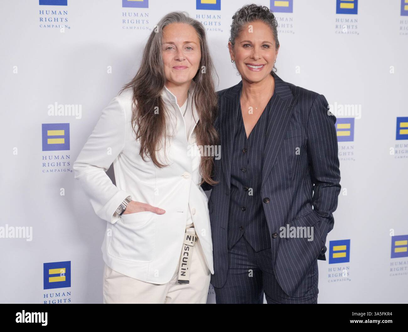 Los Angeles, USA. 22nd Mar, 2025. (L-R) Christina Demuth and Dana ...