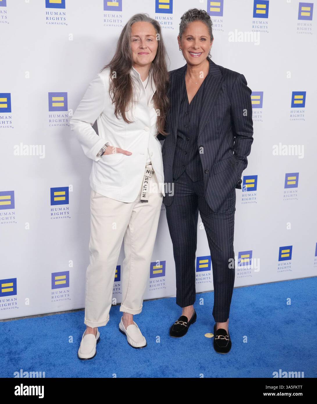 Los Angeles, USA. 22nd Mar, 2025. (L-R) Christina Demuth and Dana ...