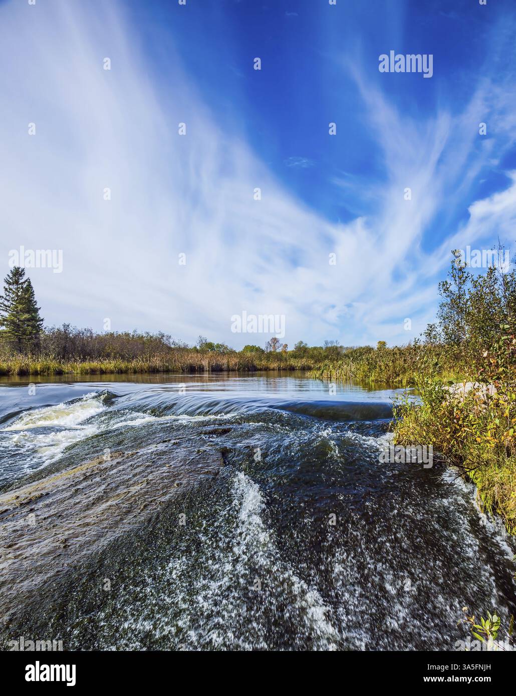 The concept of travel Around the World. Old Pinawa Dam Provincial ...