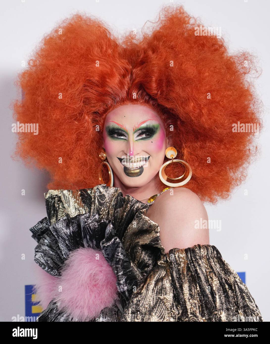 Crystal Methyd arrives at the Human Rights Campaign's 2025 Los Angeles ...