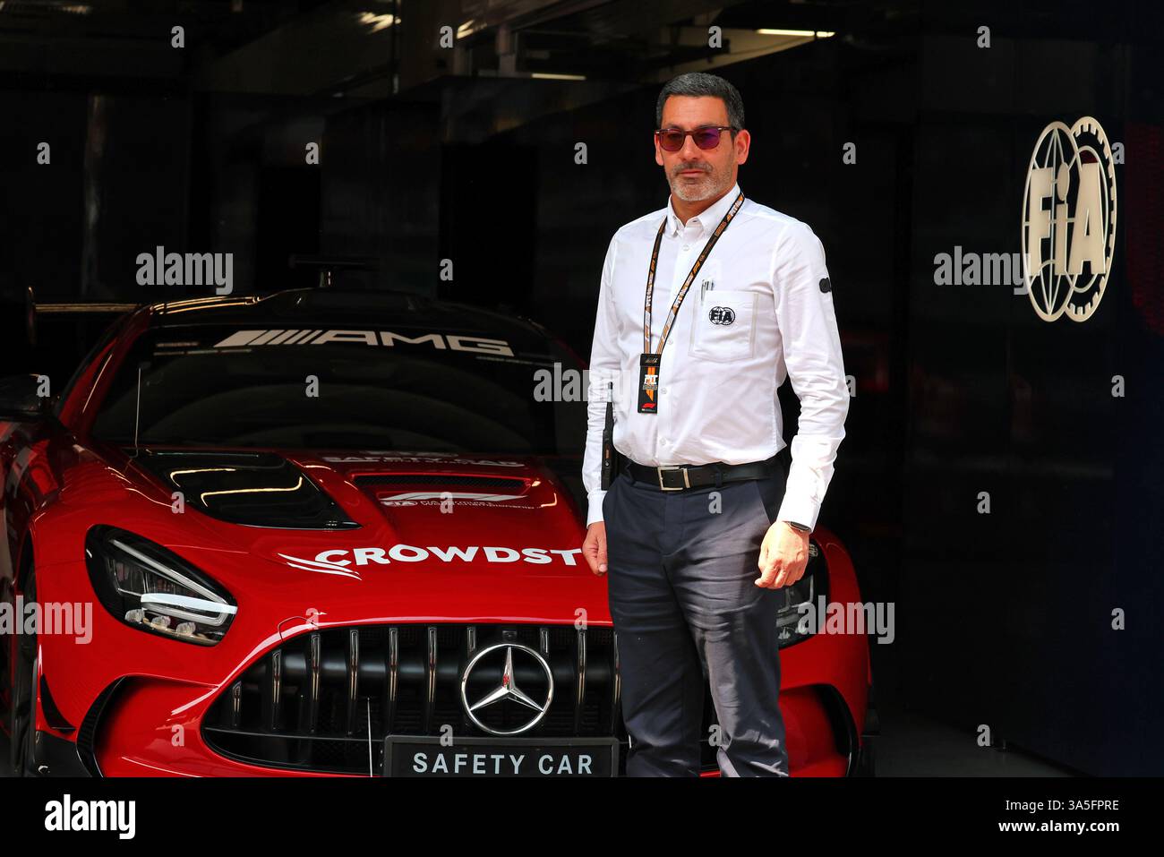 Shanghai, China. 23rd Mar, 2025. Rui Marques (POR) FIA Race Director ...