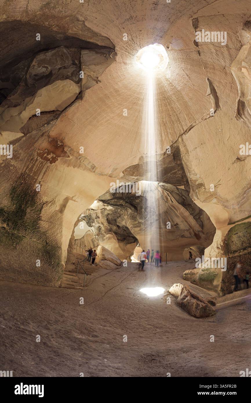 The park Beit Guvrin, Israel. Bell Caves - quarries of the 7th century ...