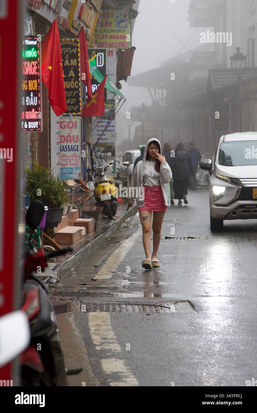 Vietnam sapa fansipan temple hi-res stock photography and images - Alamy