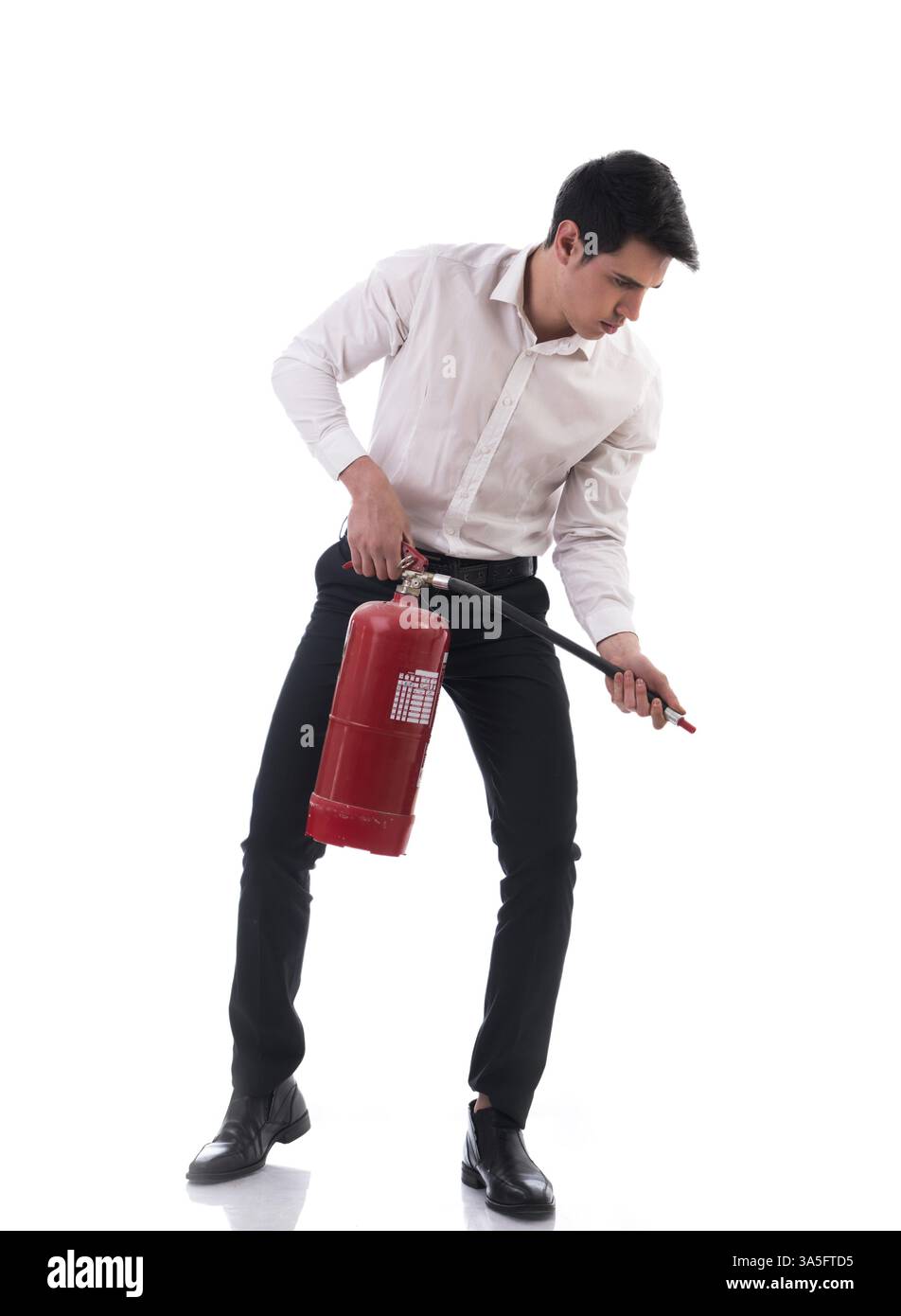 Security person standing in Cut Out Stock Images & Pictures - Alamy