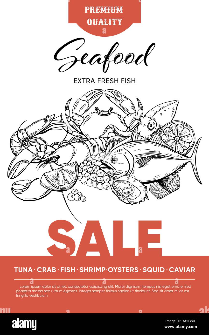 Caviar poster vintage Stock Vector Images - Alamy