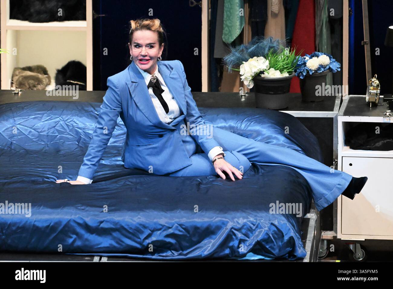 Milan,Italy Theatrical show starring in the role of Madame Eva Robin's ...