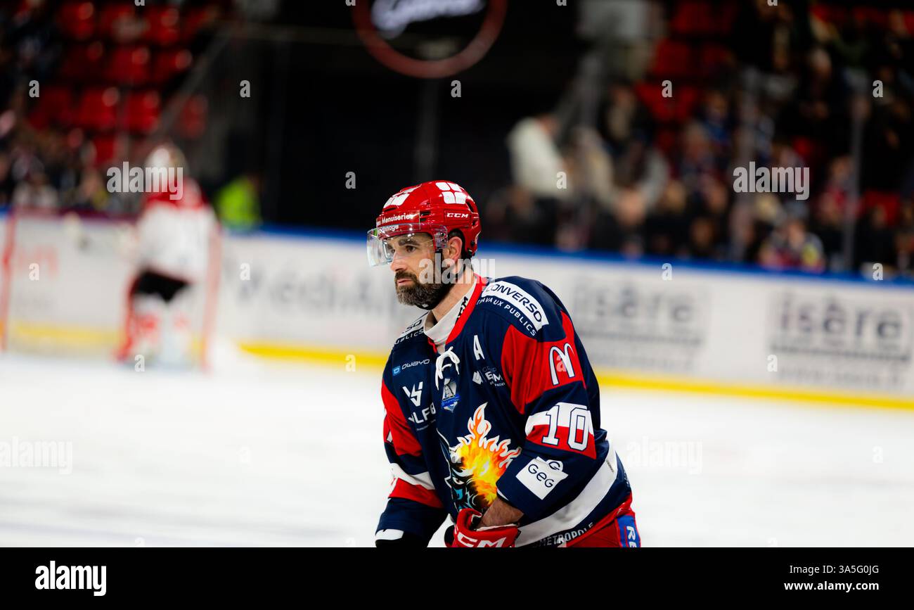 Grenoble, France. 22nd Mar, 2025. Grenoble, France, March 22th 2025 ...