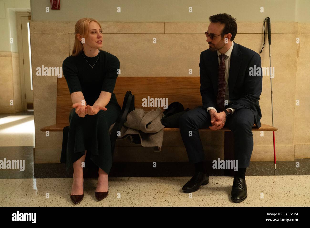 CHARLIE COX and DEBORAH ANN WOLL in DAREDEVIL: BORNN AGAIN (2025 ...