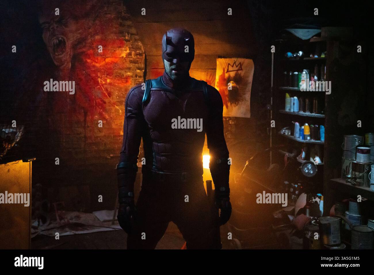 CHARLIE COX in DAREDEVIL: BORNN AGAIN (2025), directed by MICHAEL ...