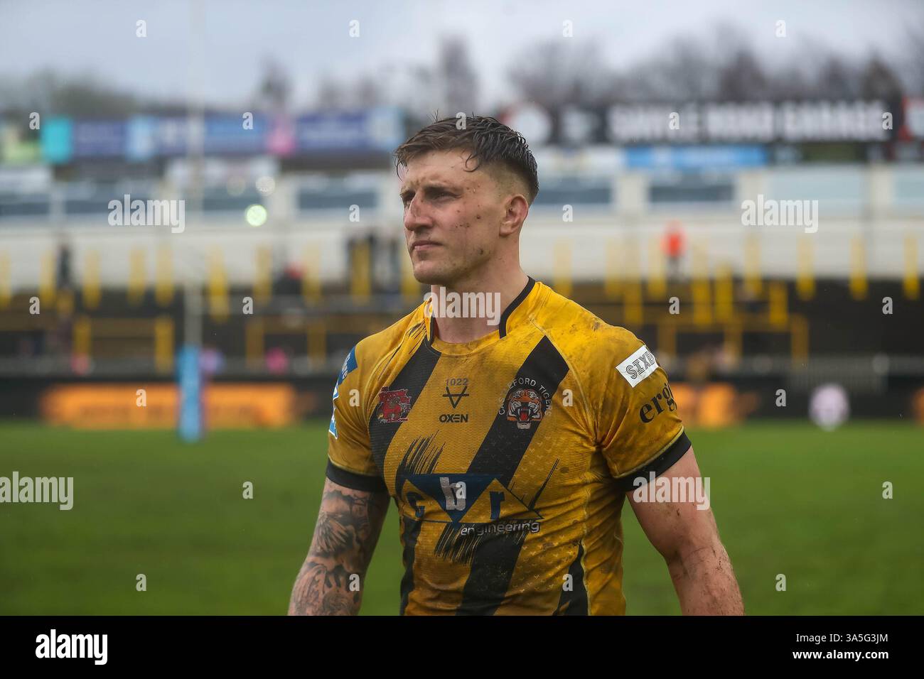 Alex Mellor at full time *** during the Super League match between ...