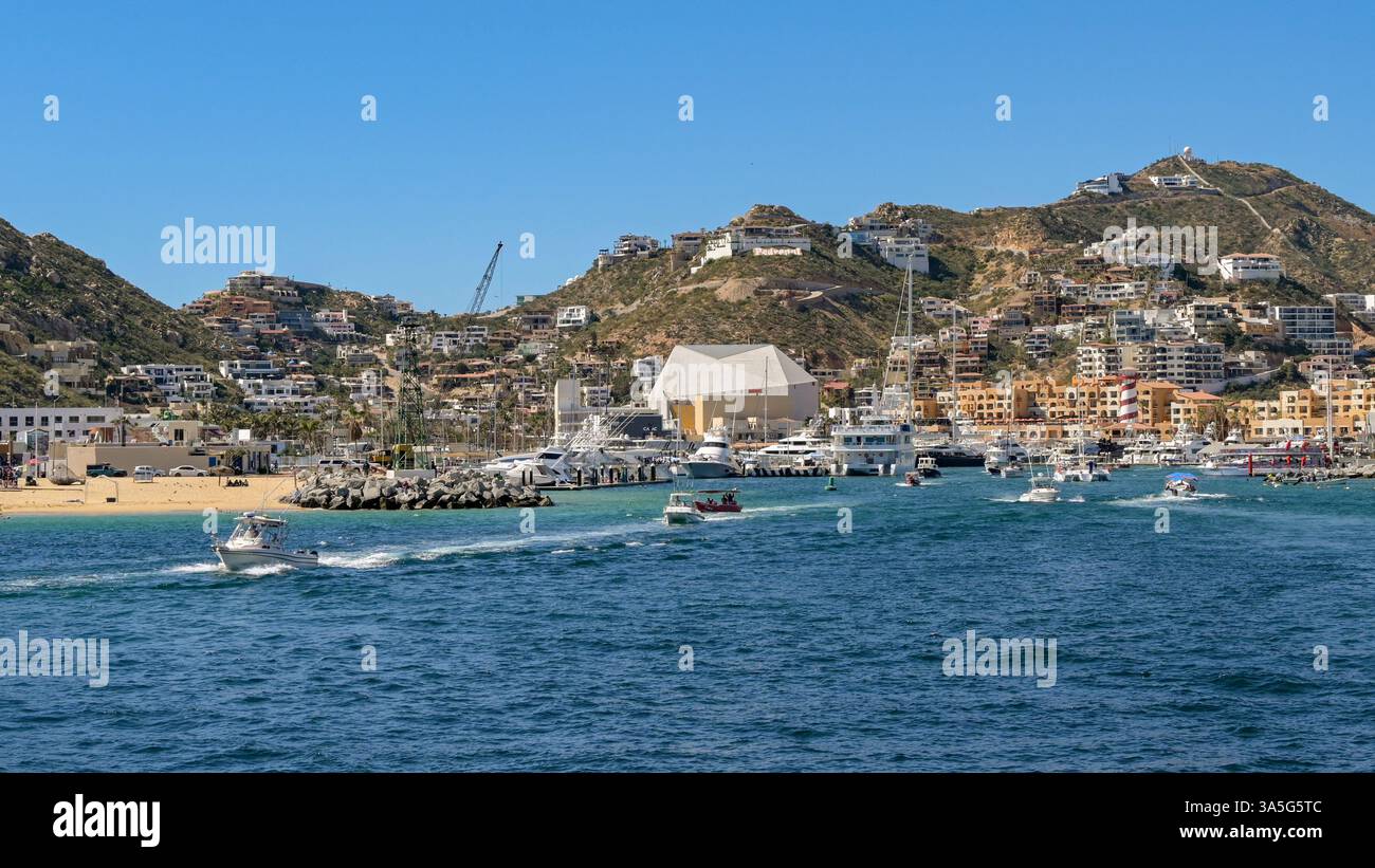 Cabo San Lucas, Baja California Sur, Mexico - 14 January 2024: Scenic ...
