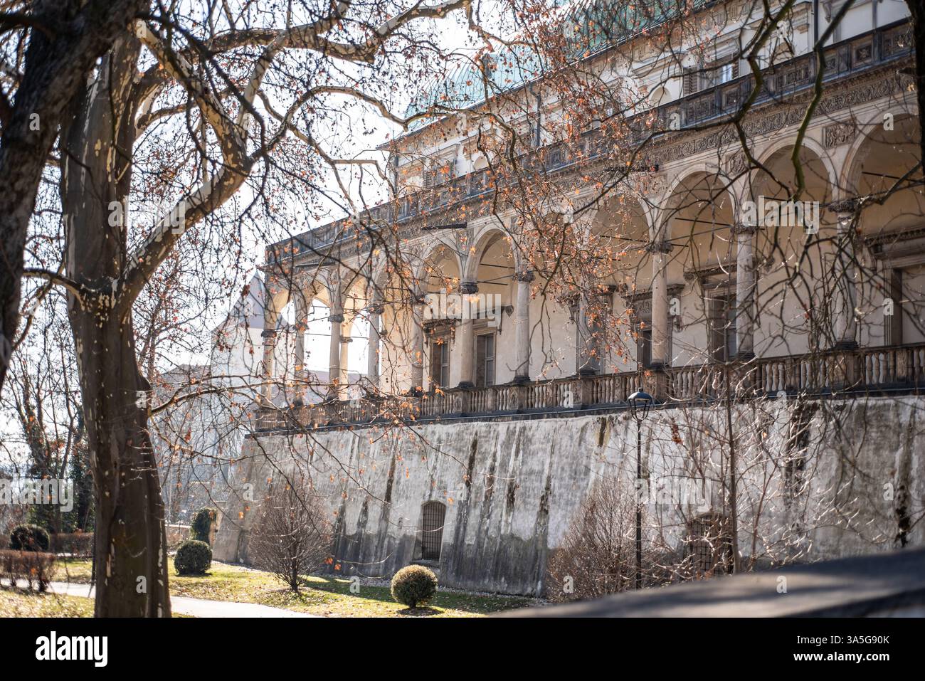 Summer Palace of Queen Anne, Renaissance villa Belvedere in the Royal ...